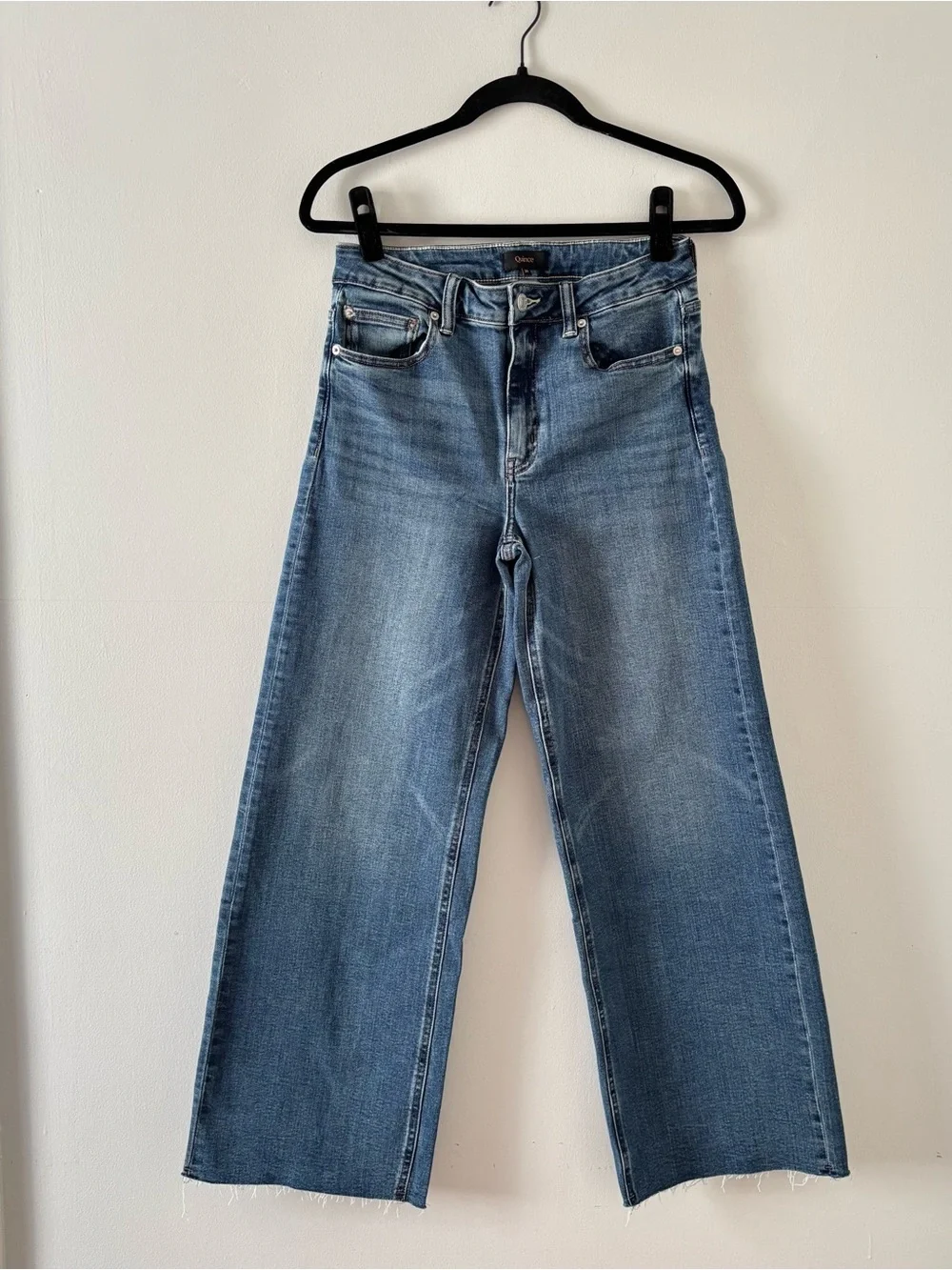 Quince | Jeans | Quince Bella Stretch Relaxed Straight Jeans Twilight ...